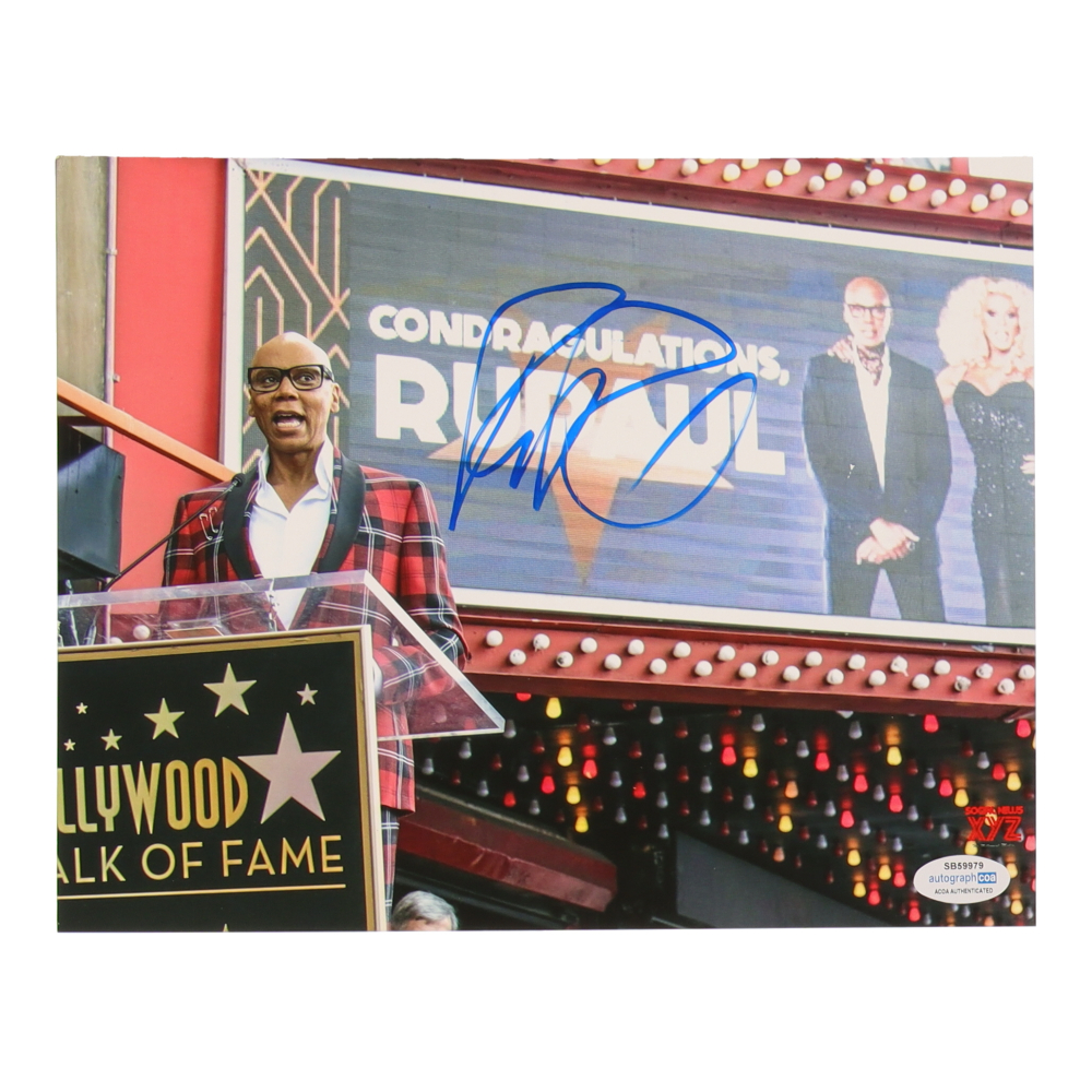 RuPaul Signed 8x10 Photo (AutographCOA) | Pristine Auction