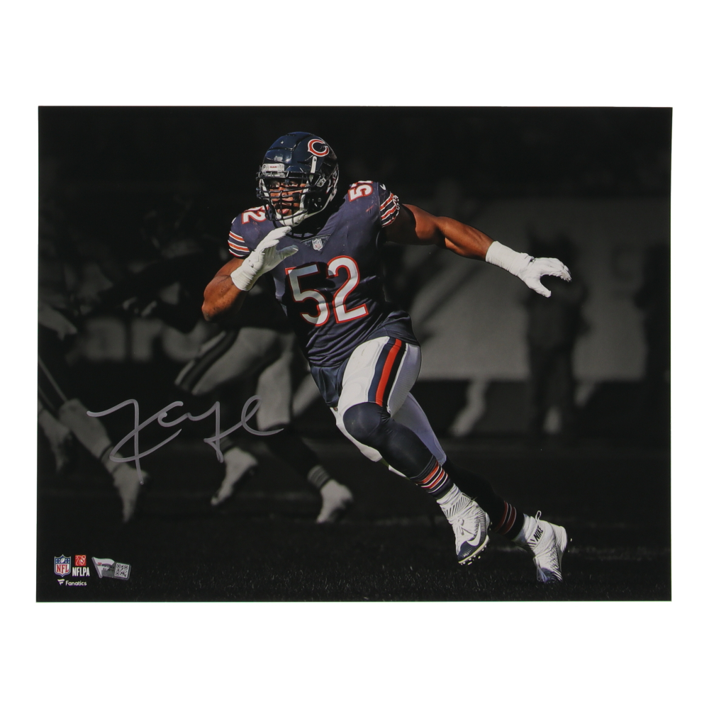 Khalil Mack Signed Bears 11x14 Photo (Fanatics) | Pristine Auction