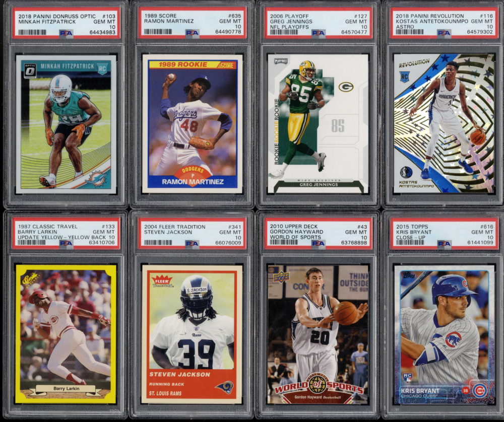 2023 Timeless Authentic “PSA Graded Card Collection” Mystery Box Series ...