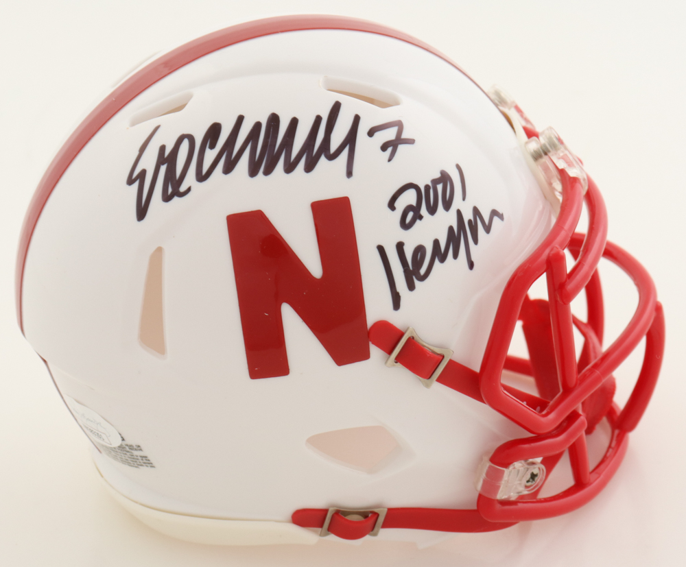 Eric Crouch Signed Nebraska Cornhuskers Speed Mini Helmet Inscribed ...