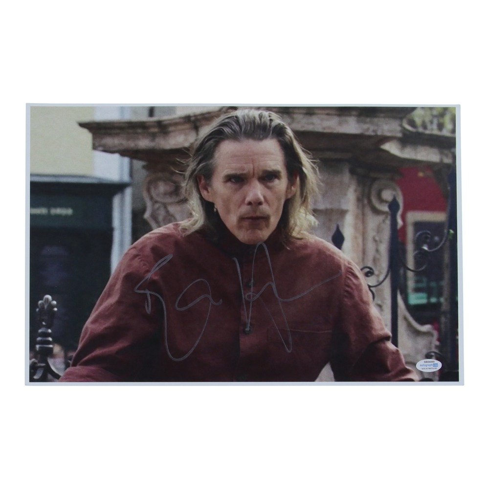 Ethan Hawke Signed "Moon Knight" 11x17 Photo (AutographCOA) | Pristine ...