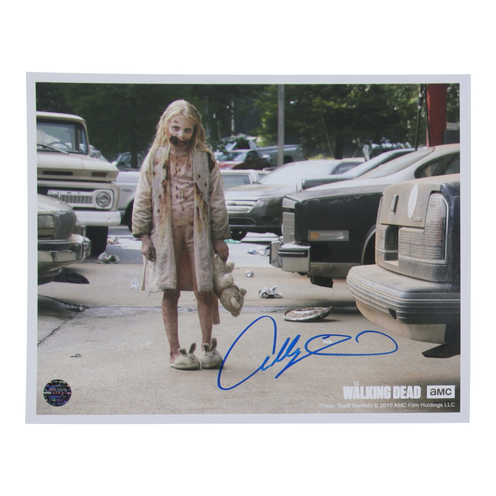 Addy Miller Signed "The Walking Dead" 8x10 Photo (Legends) | Pristine ...