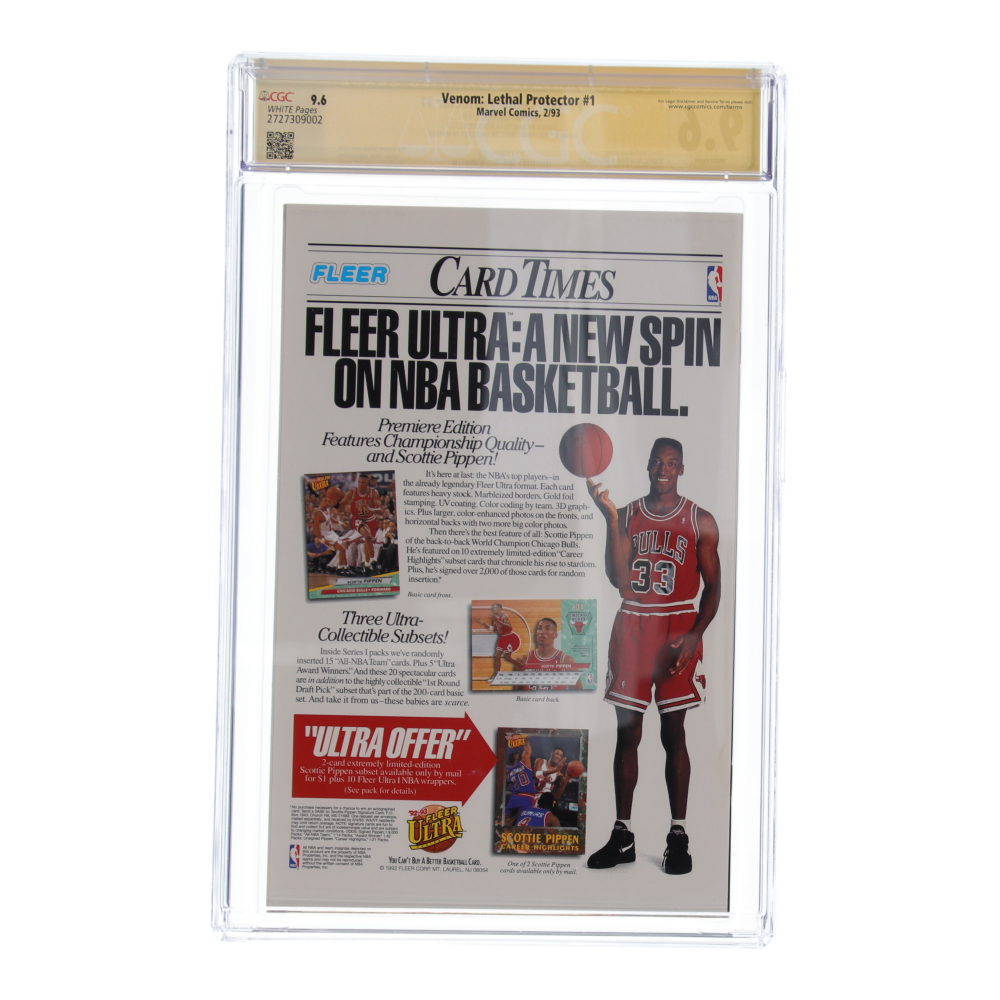 Sam de la Rosa & Al Milgrom Signed LE 1993 "Venom: Lethal Protector ...