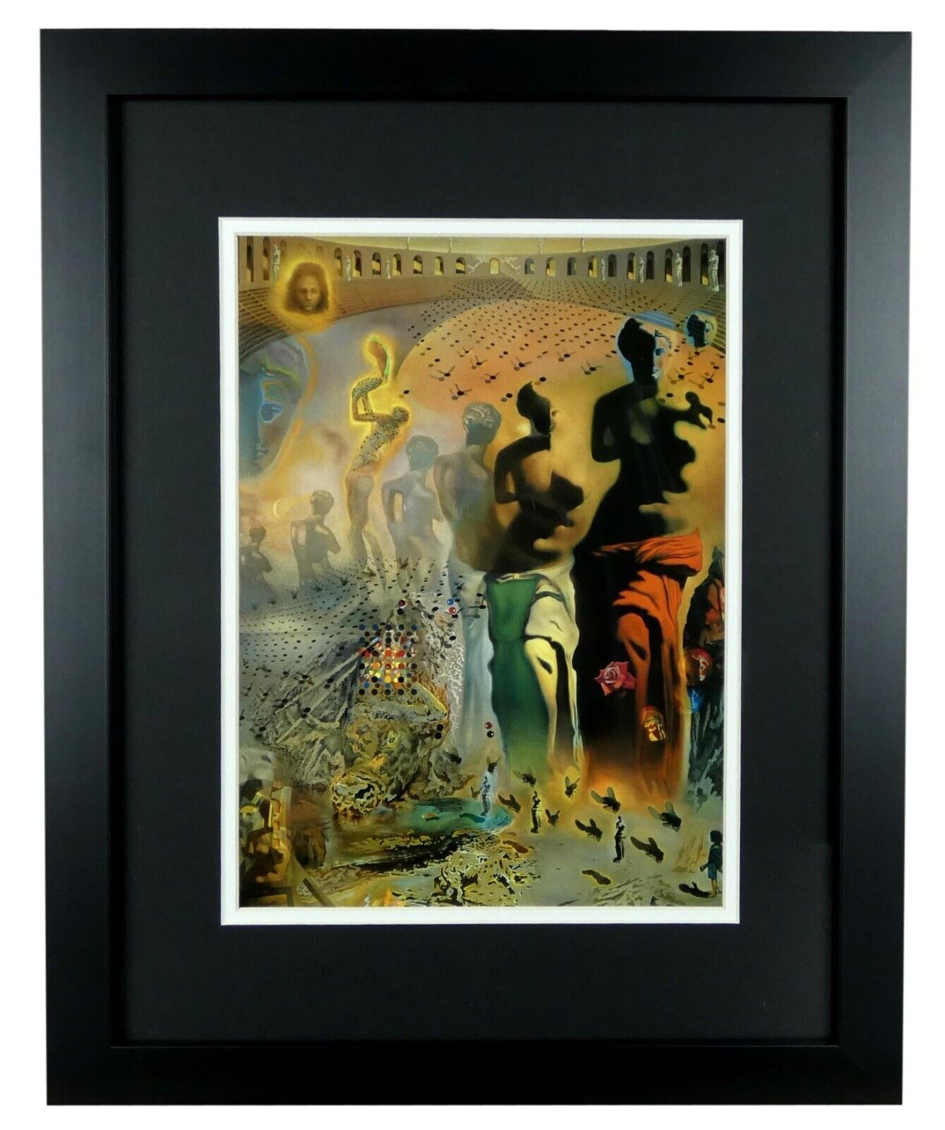 Salvador Dali "The Hallucinogenic Toreador" Custom Framed Print Display ...