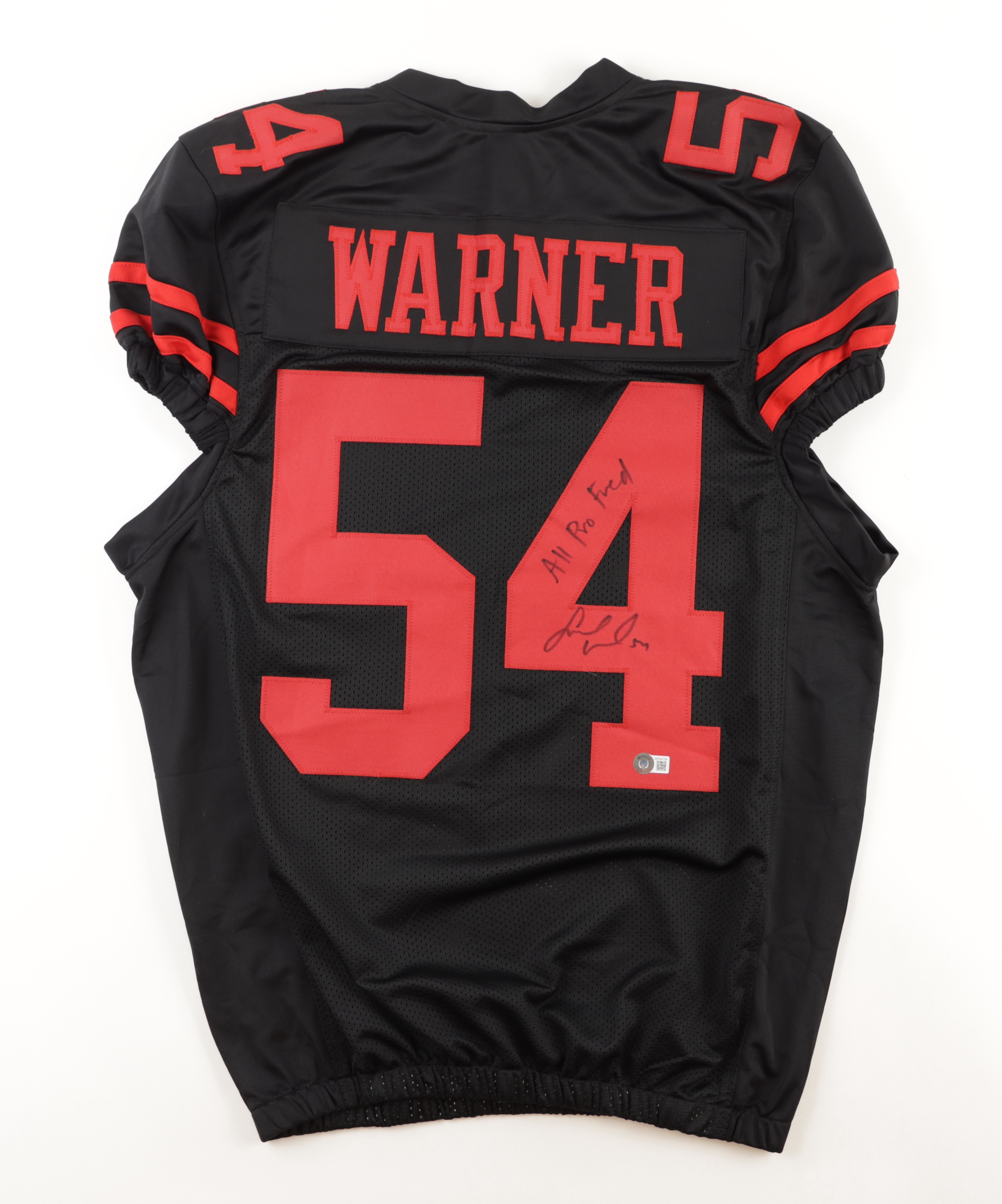Fred Warner Signed Jersey Inscribed "All Pro Fred" (Beckett) | Pristine ...