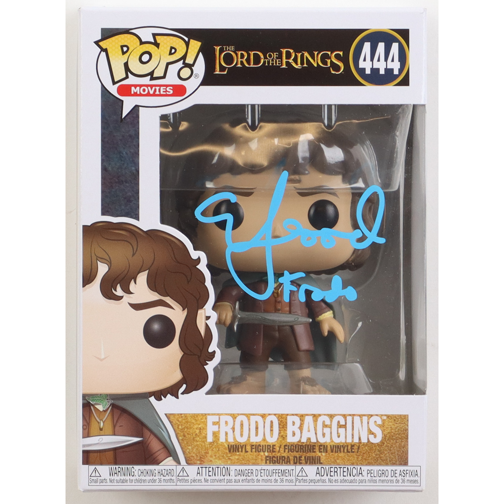 Elijah Wood Signed "The Lord of the Rings" #444 Frodo Baggins Funko Pop ...