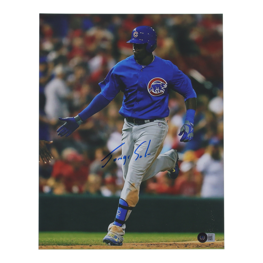 Jorge Soler Signed Cubs 11x14 Photo (Beckett) | Pristine Auction