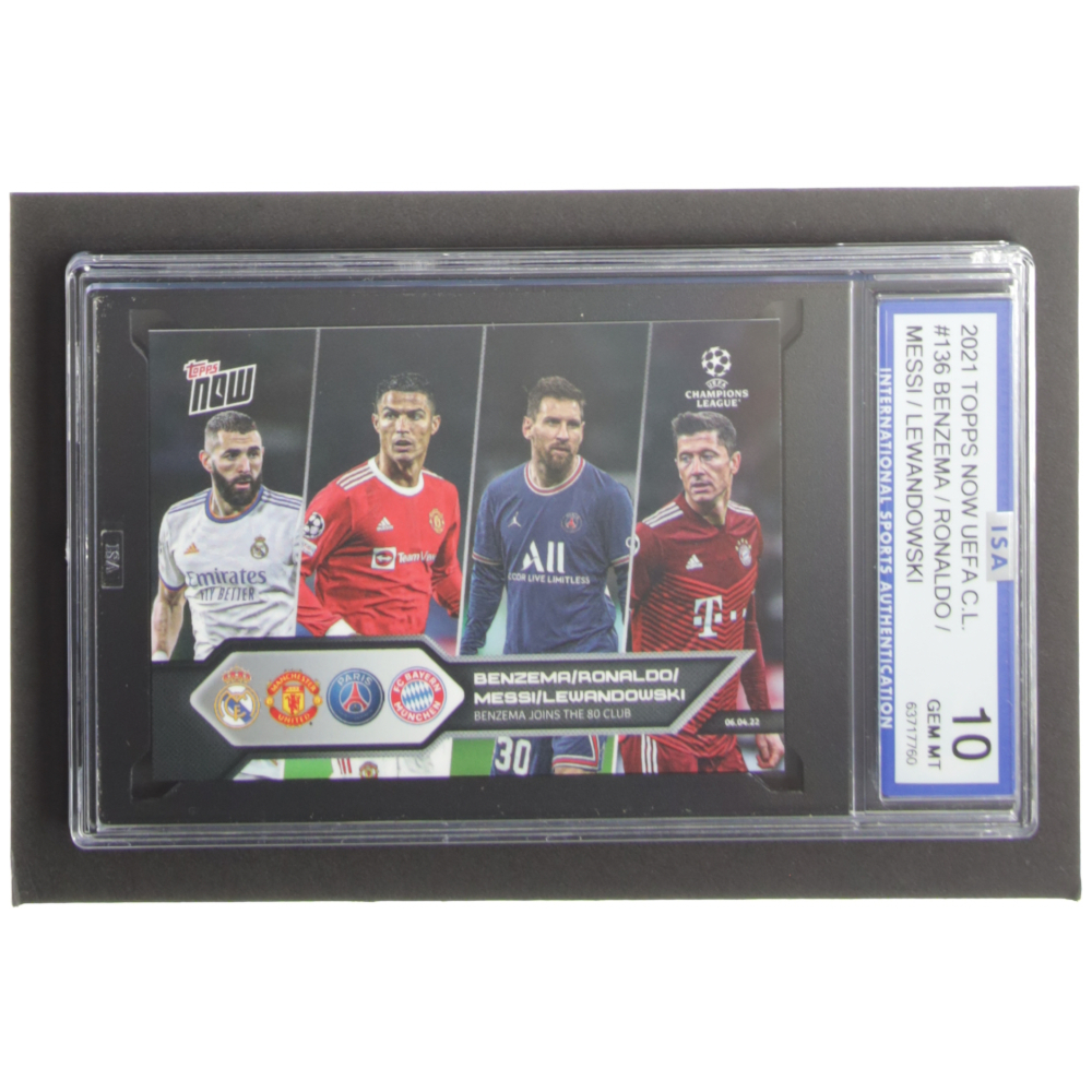 Karim Benzema / Robert Lewandowski / Lionel Messi / Cristiano Ronaldo ...