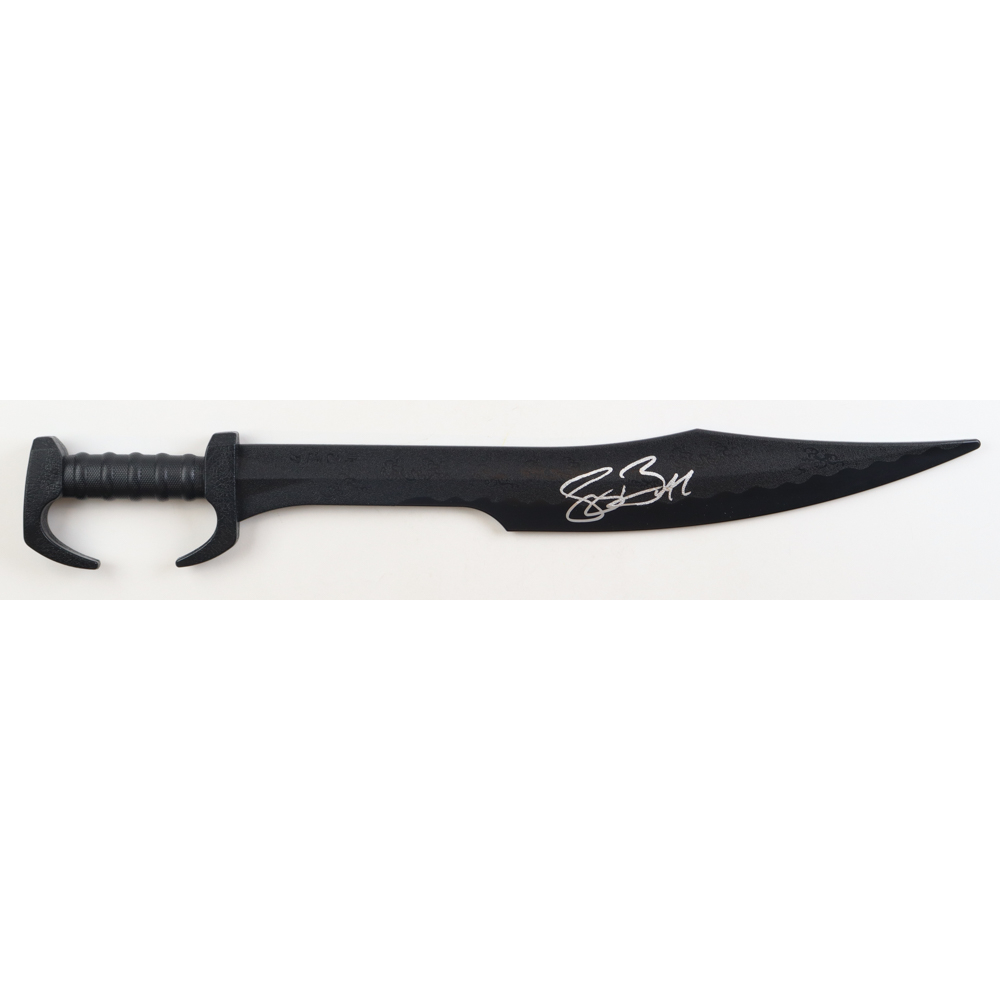 Gerard Butler Signed "300" Training Sword (AutographCOA) | Pristine Auction