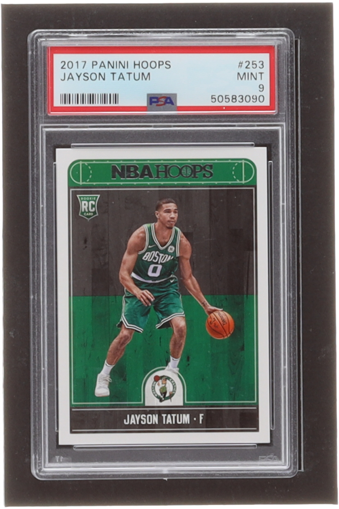 Jayson Tatum 2017-18 Hoops #253 RC (PSA 9) | Pristine Auction