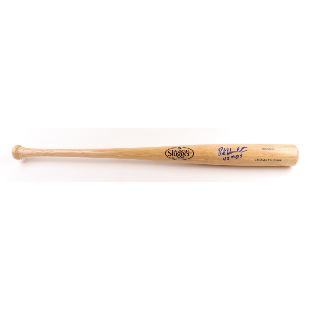 Buck Showalter Signed Louisville Slugger Baseball Bat Inscribed "4x M.O ...