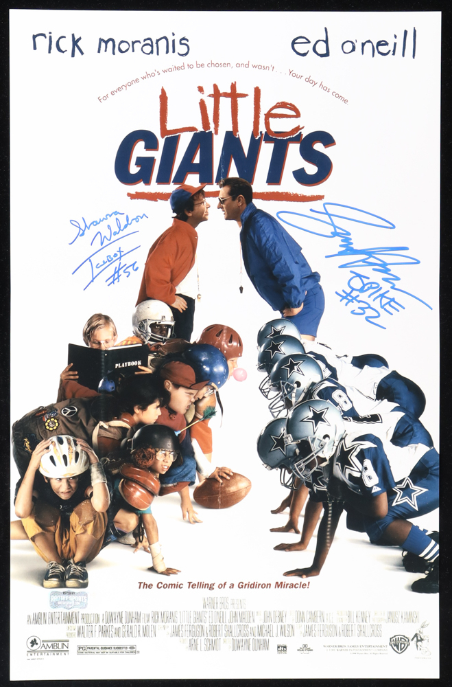 Sam Horrigan & Shawna Waldron Signed "Little Giants" 11x17 Movie Poster ...