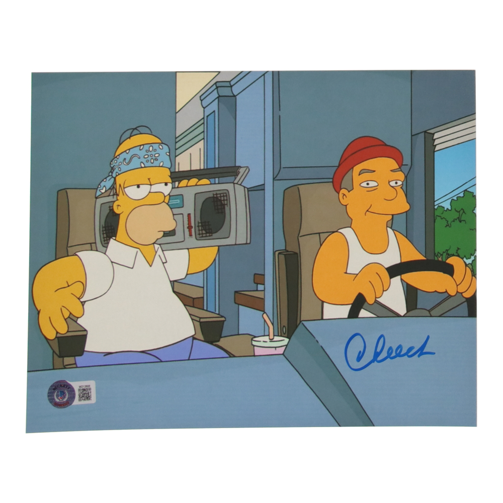 Cheech Marin Signed "The Simpsons" 8x10 Photo (Beckett) | Pristine Auction