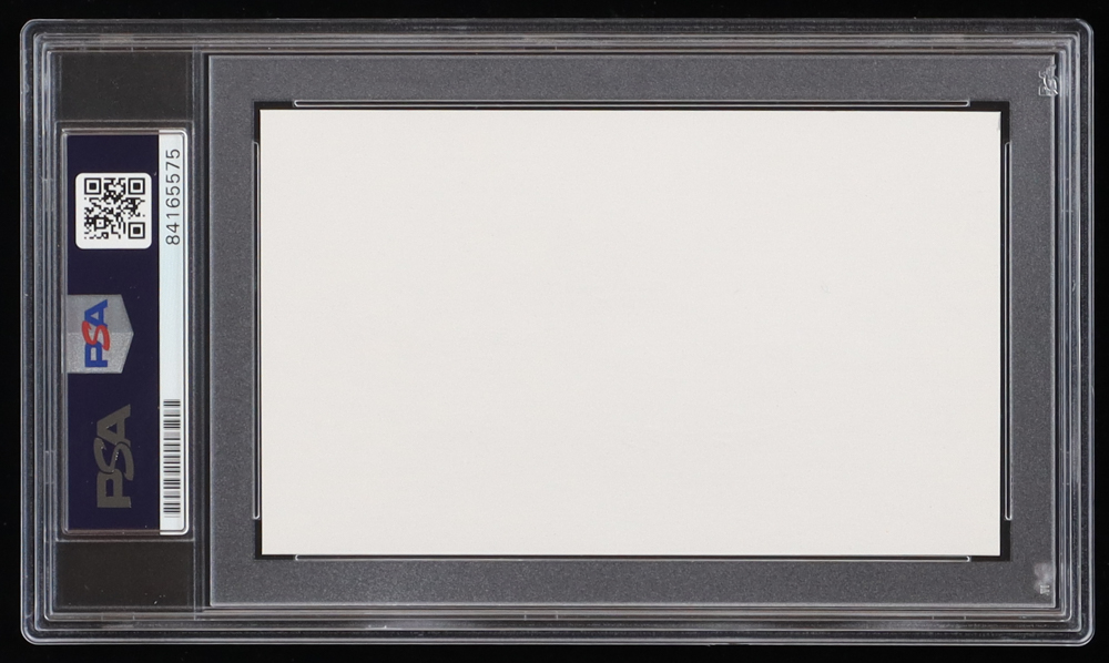 Robert Neale Signed 3x5 Cut Inscribed "Sqd Ldr 1st Sqd 16 E/A A.V.G ...