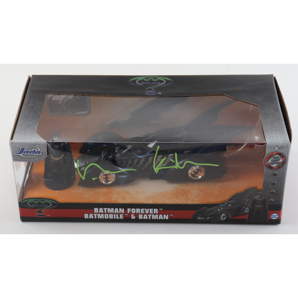 Val Kilmer Signed "Batman Forever" Batmobile & Batman Die-Cast Figure ...