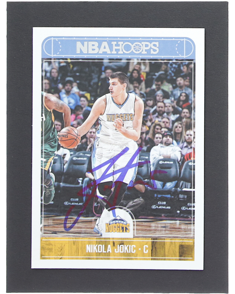 Nikola Jokic Signed 2017-18 Hoops #140 (Jokic) | Pristine Auction