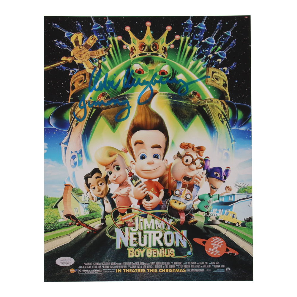 Debi Derryberry Signed "Jimmy Neutron Boy Genius" 11x14 Photo Inscribed ...