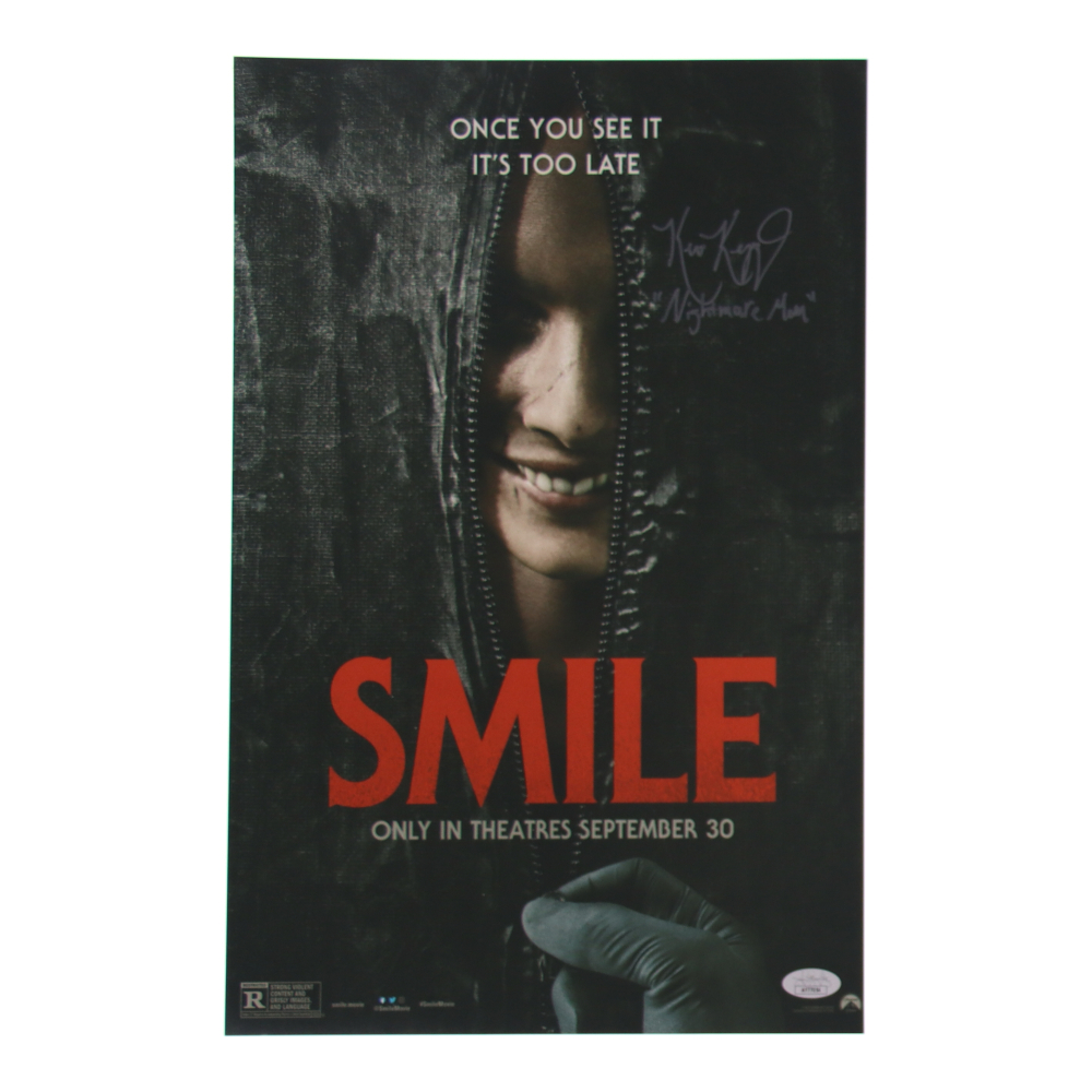 Kevin Keppy Signed "Smile" 11x17 Photo Inscribed "Nightmare Mom" (JSA ...