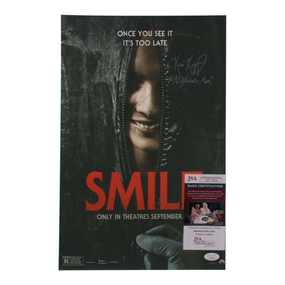 Kevin Keppy Signed "Smile" 11x17 Photo Inscribed "Nightmare Mom" (JSA ...