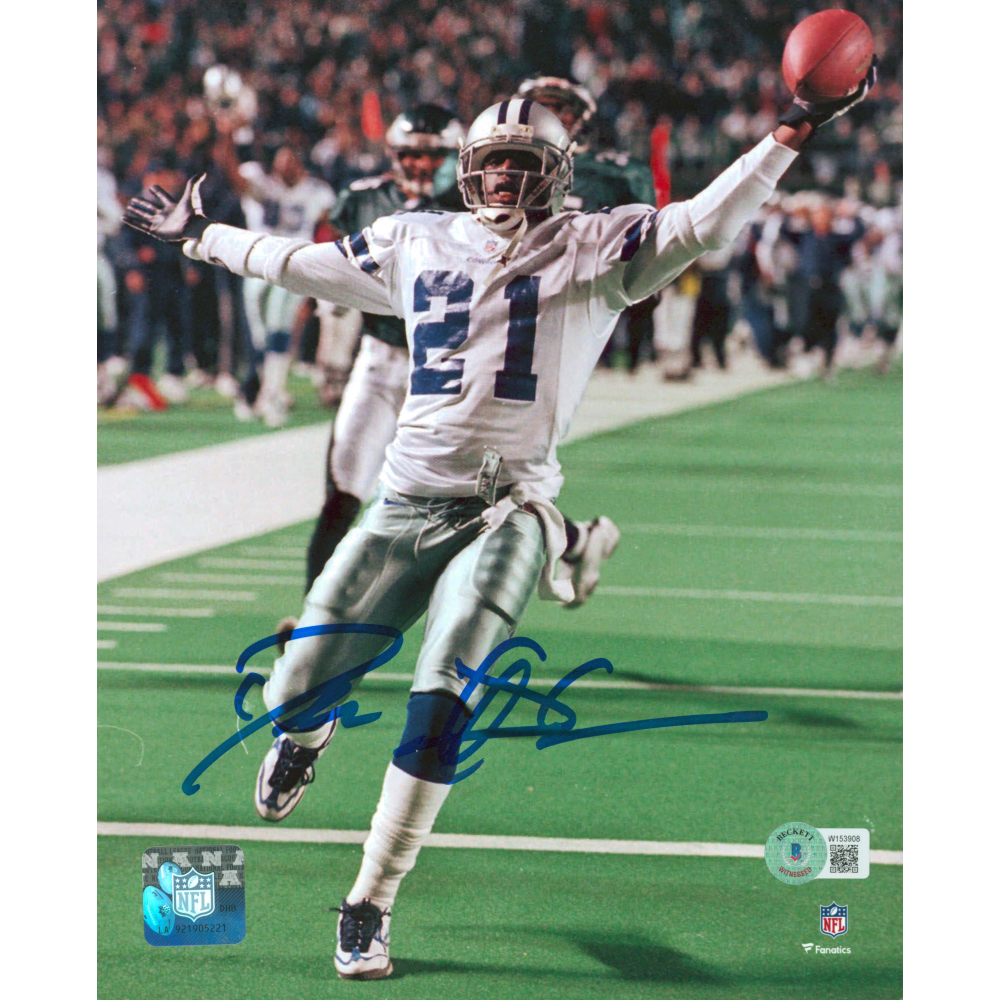 Deion Sanders Signed Cowboys 8x10 Photo (Beckett) | Pristine Auction
