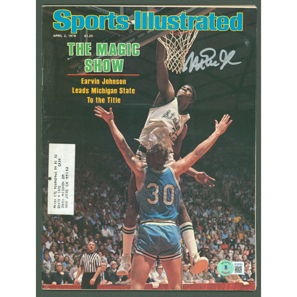 Magic Johnson Signed 1979 "Sports Illustrated" Magazine (Beckett) | Pristine Auction