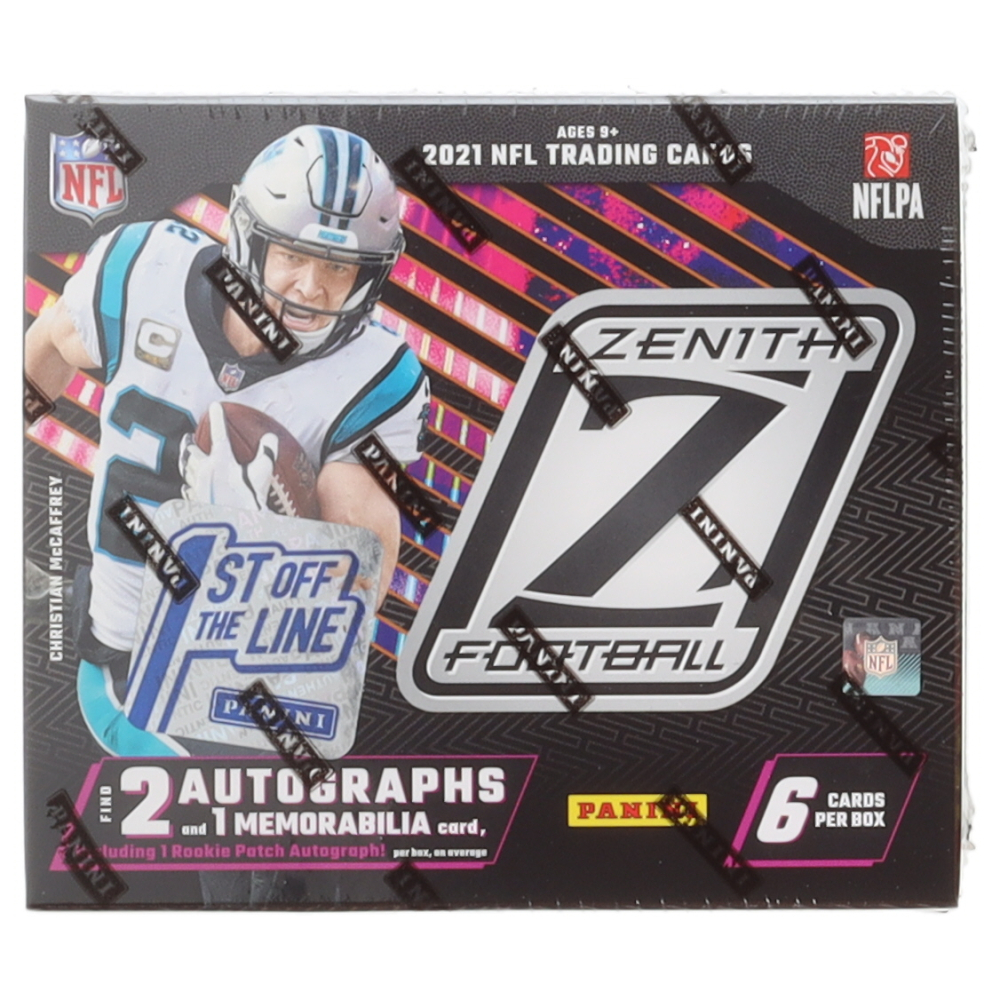 2021 Panini Zenith Football Hobby Box with (6) Cards | Pristine Auction