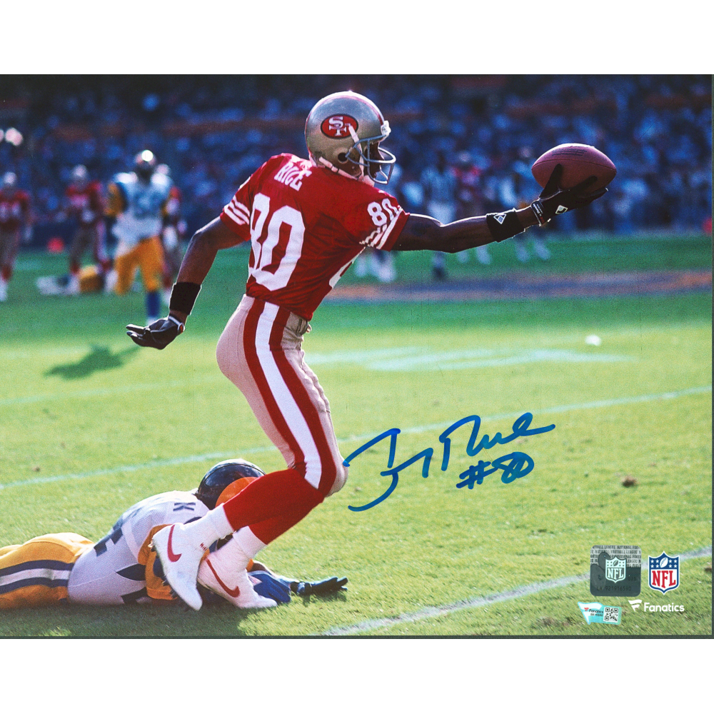 Jerry Rice Signed 49ers 11x14 Photo (Fanatics) | Pristine Auction