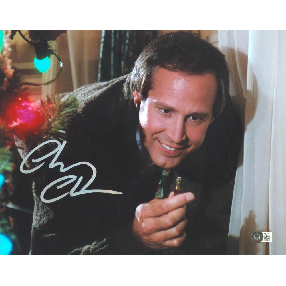 Chevy Chase Signed "National Lampoon's Christmas Vacation" 11x14 Photo ...