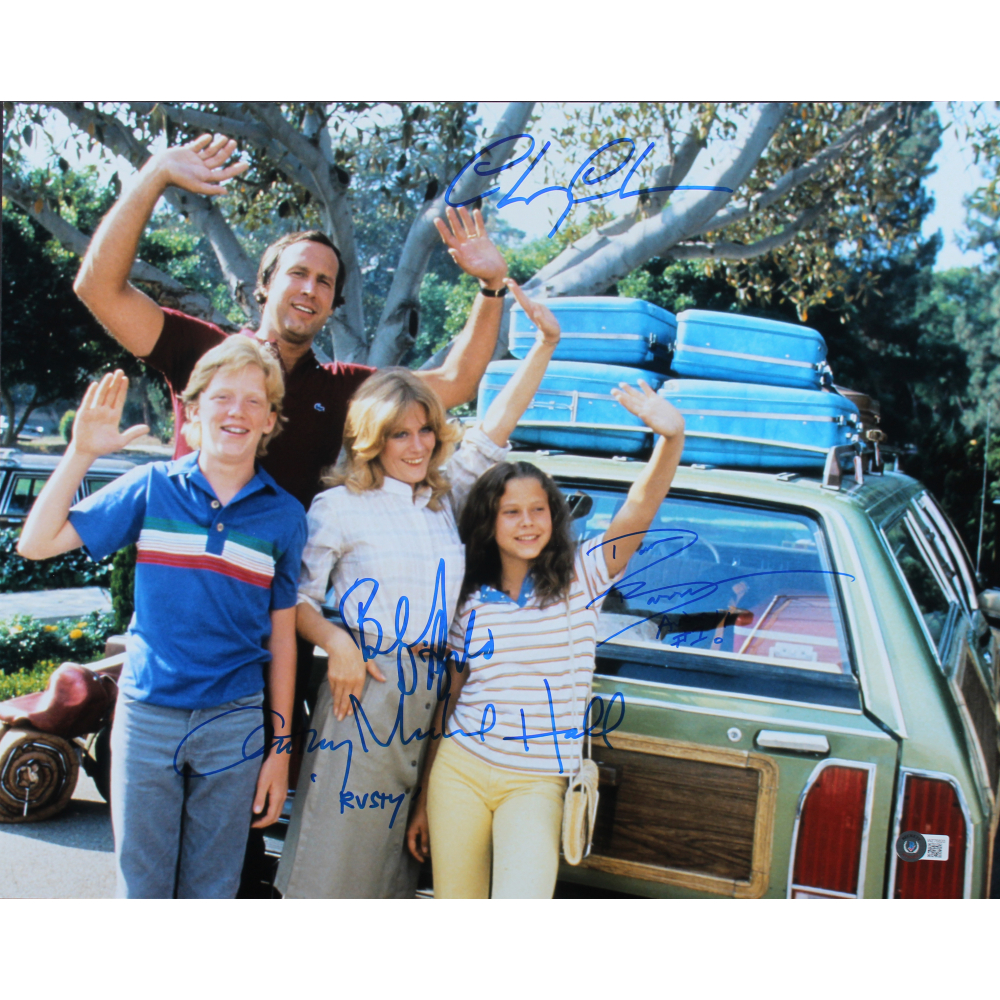 "National Lampoon's Vacation" 16x20 Photo Signed By (4) with Chevy ...