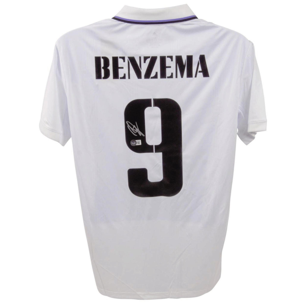 Karim Benzema Signed Real Madrid Jersey (Beckett) | Pristine Auction