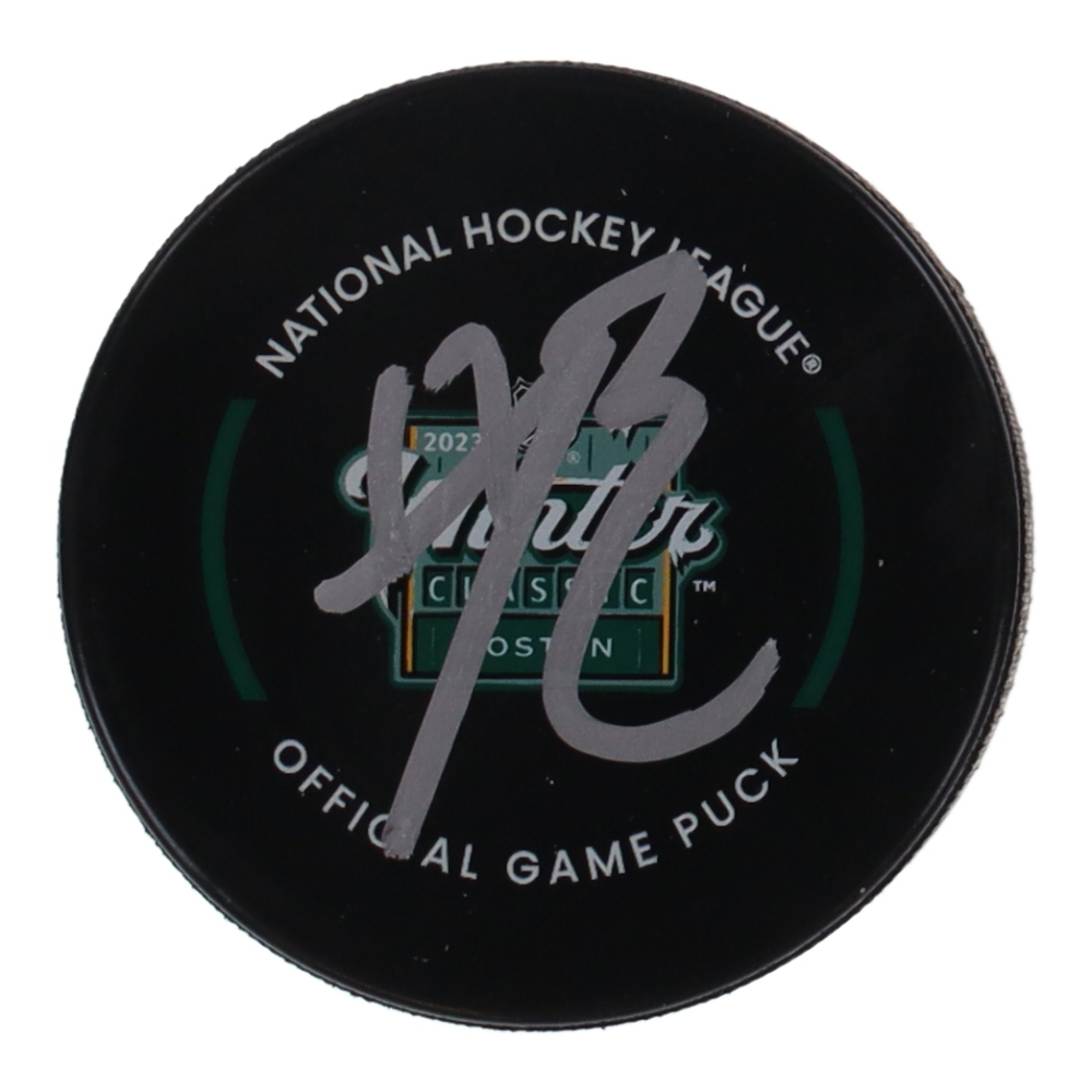 Bryan Rust Signed 2023 NHL Winter Classic Logo Hockey Puck (JSA ...