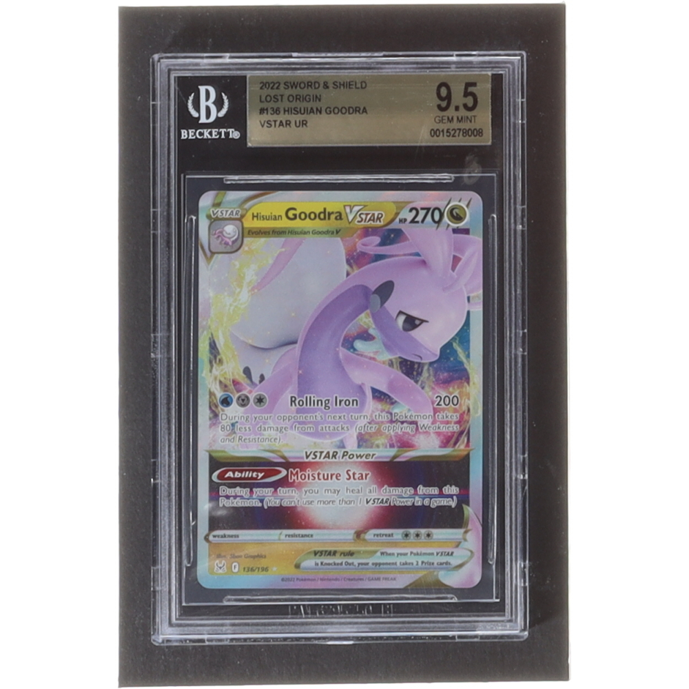 Hisuian Goodra VSTAR 2022 Pokemon Sword and Shield Lost Origin #136 ...