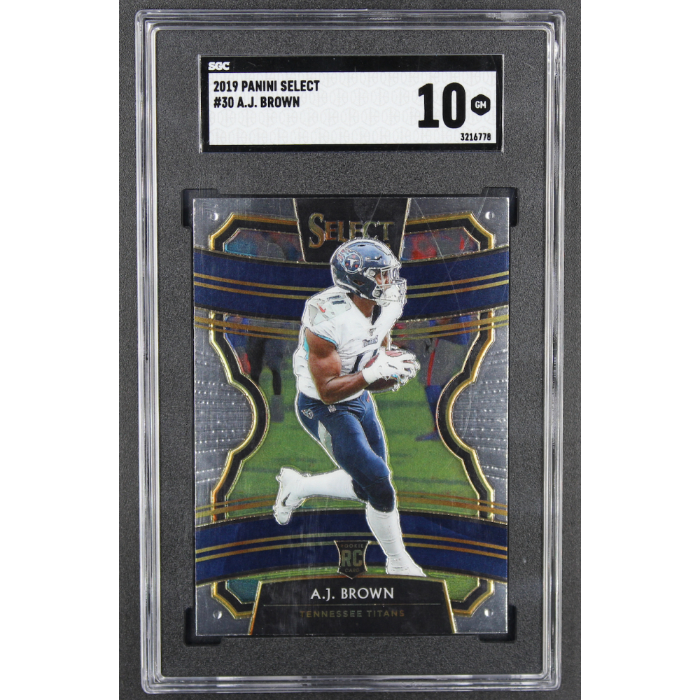 A.J. Brown 2019 Select #30 (SGC 10) | Pristine Auction