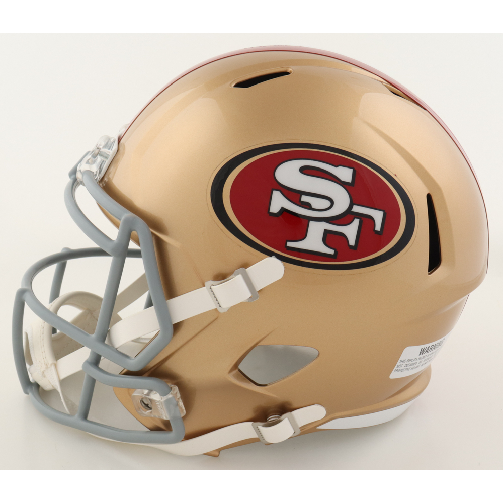 Fred Warner Signed 49ers Full-Size Speed Helmet (Beckett) | Pristine ...