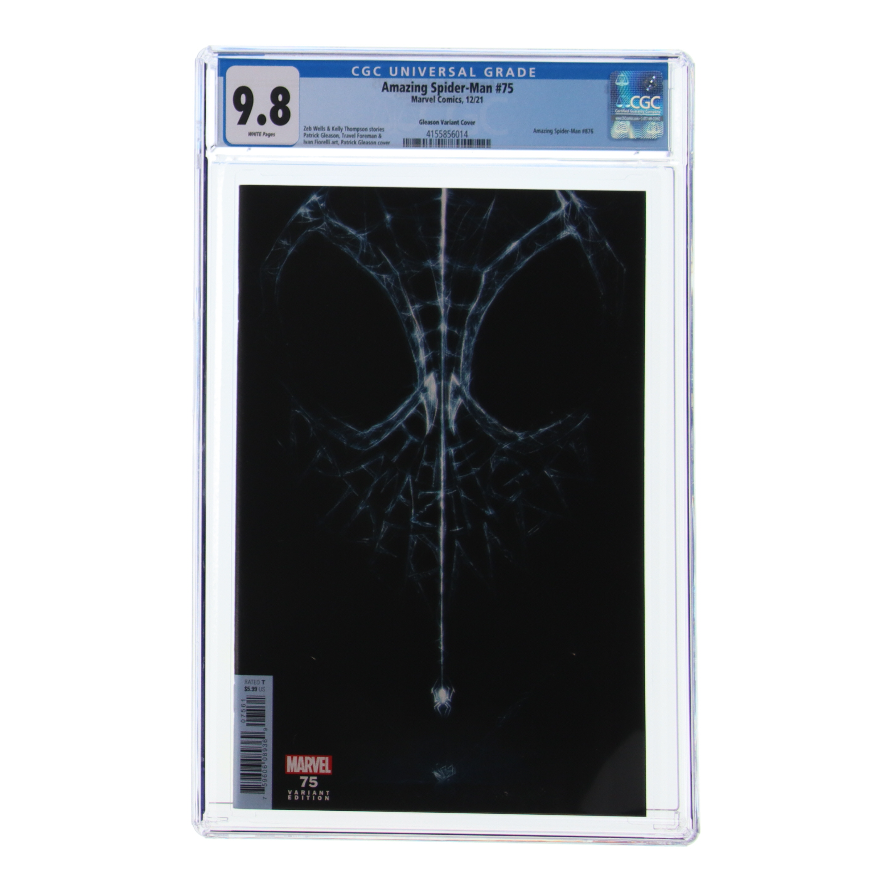 2021 "The Amazing Spider-Man" Issue #75 Marvel Comic Book (CGC 9.8 ...