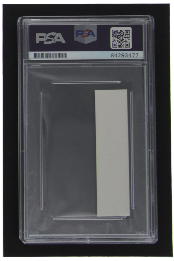 Edward Neumann Signed Cut (PSA) | Pristine Auction