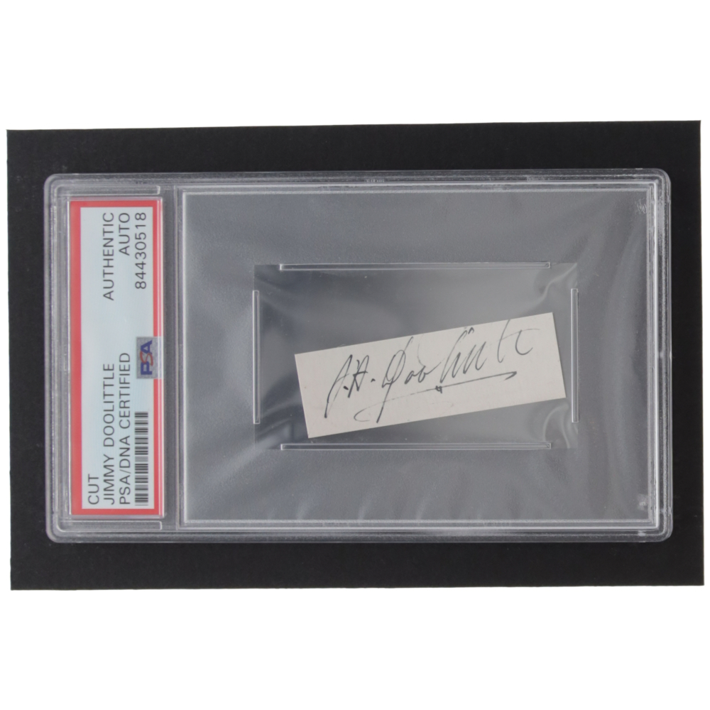 Jimmy Doolittle Signed Cut (PSA) | Pristine Auction
