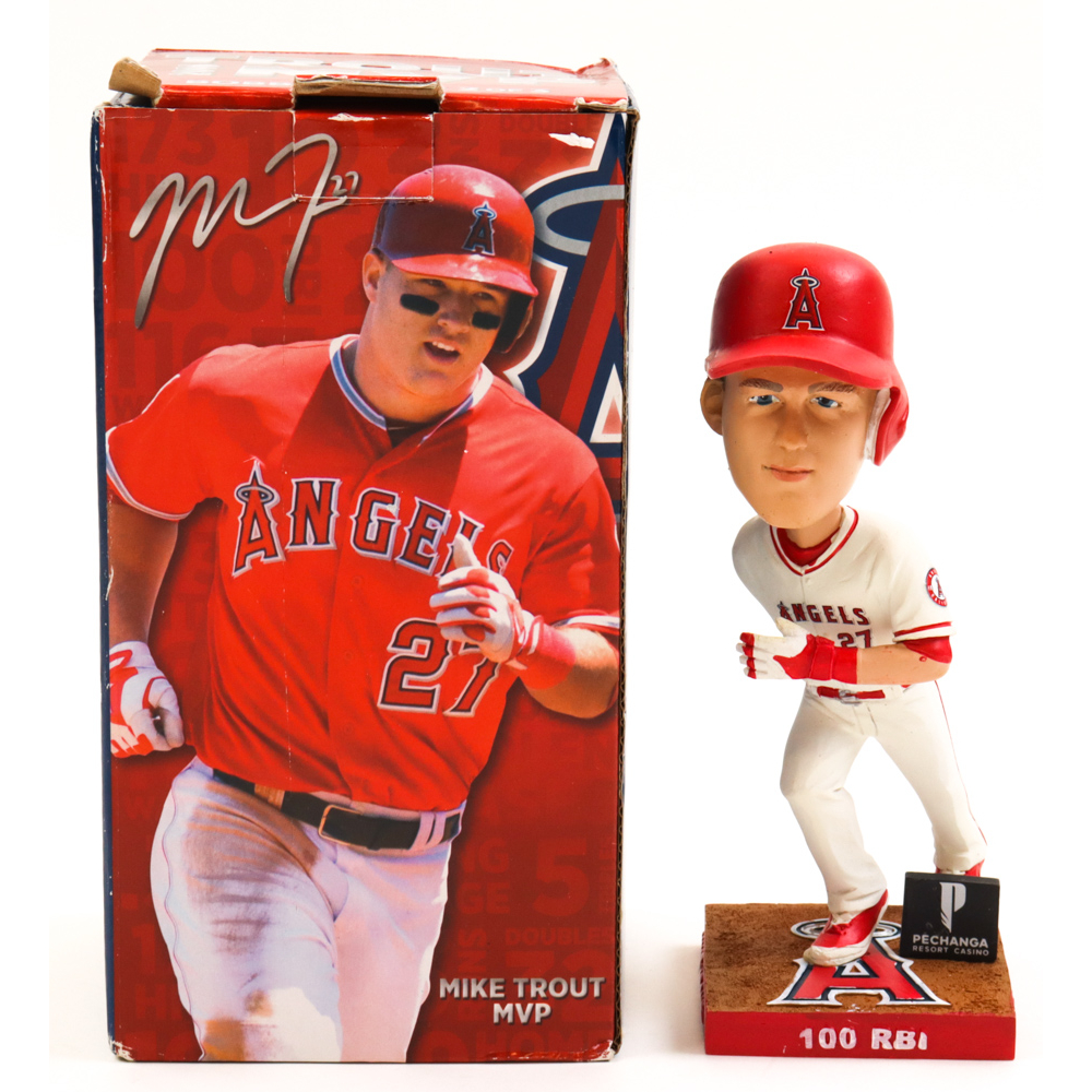Mike Trout SGA Only Bobblehead with Original Packaging | Pristine Auction
