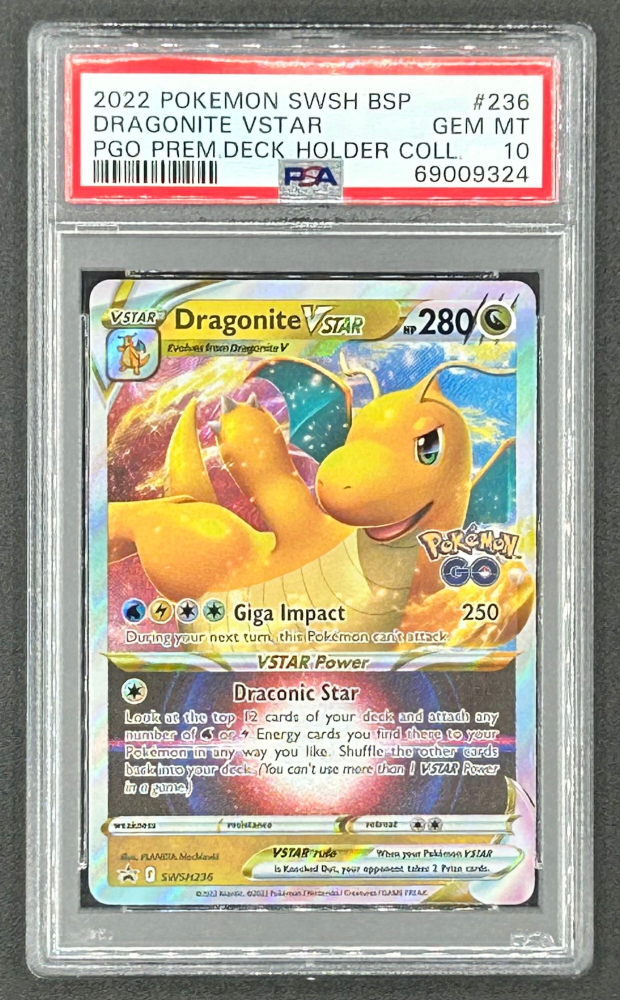 Dragonite VSTAR Pokemon 2022 Sword & Shield Promo SWSH#236 (PSA 10) | Pristine Auction