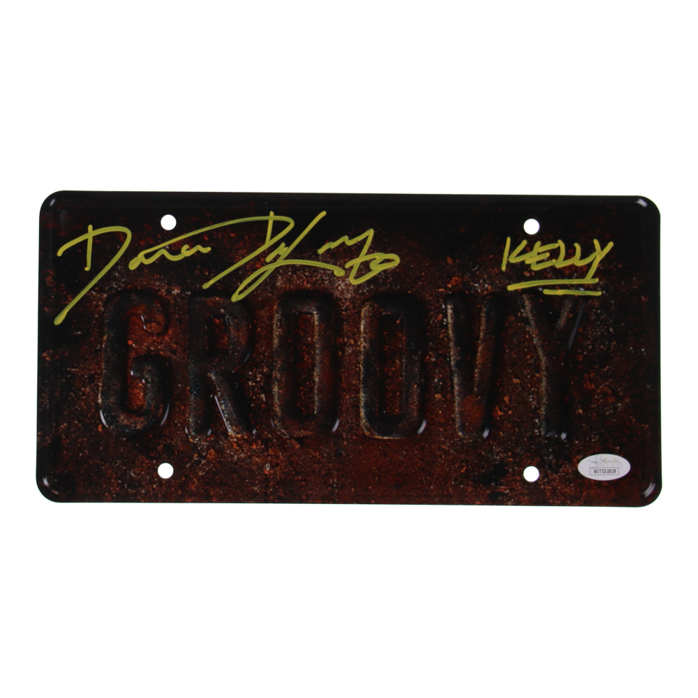 Dana DeLorenzo Signed "Ash vs Evil Dead" 6x12 License Plate Inscribed ...