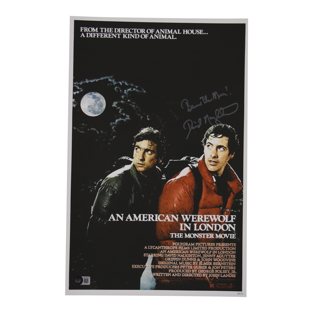 David Naughton Signed "An American Werewolf in London" 11x17 Photo ...