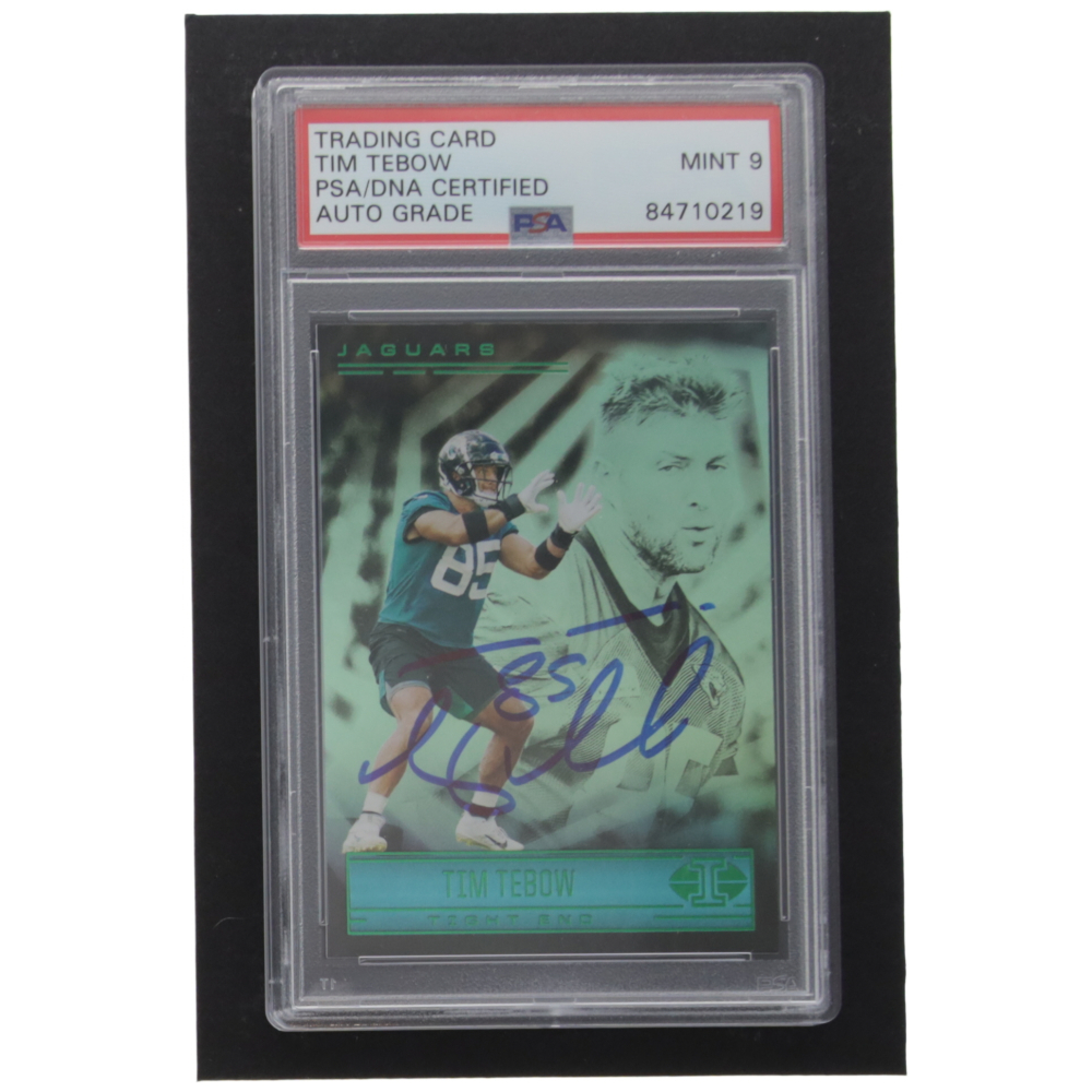 Tim Tebow Signed 2021 Panini Illusions #10 (PSA) | Pristine Auction