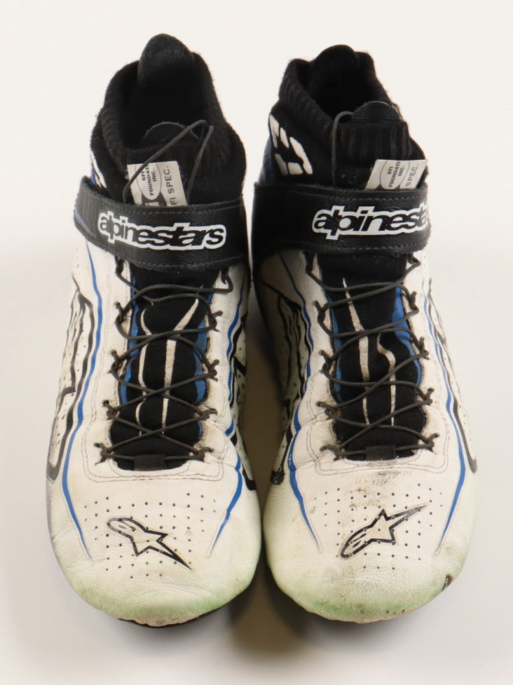Hailie Deegan Signed NASCAR Race Worn Alpinestars Shoes from 2022 ...