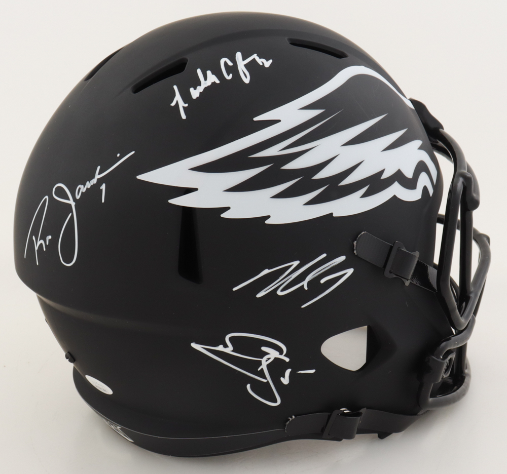 Eagles Full-Size Eclipse Alternate Speed Helmet Signed by (4) with ...