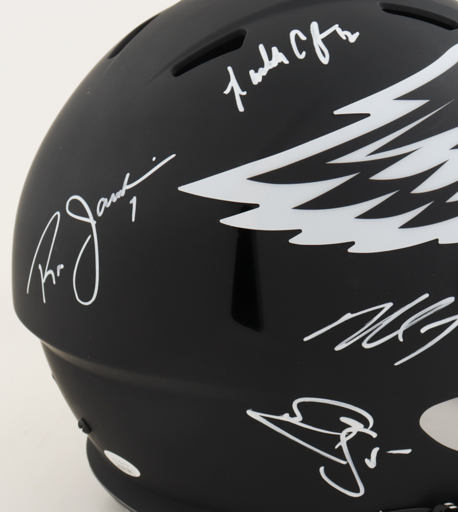 Eagles Full-Size Eclipse Alternate Speed Helmet Signed by (4) with ...