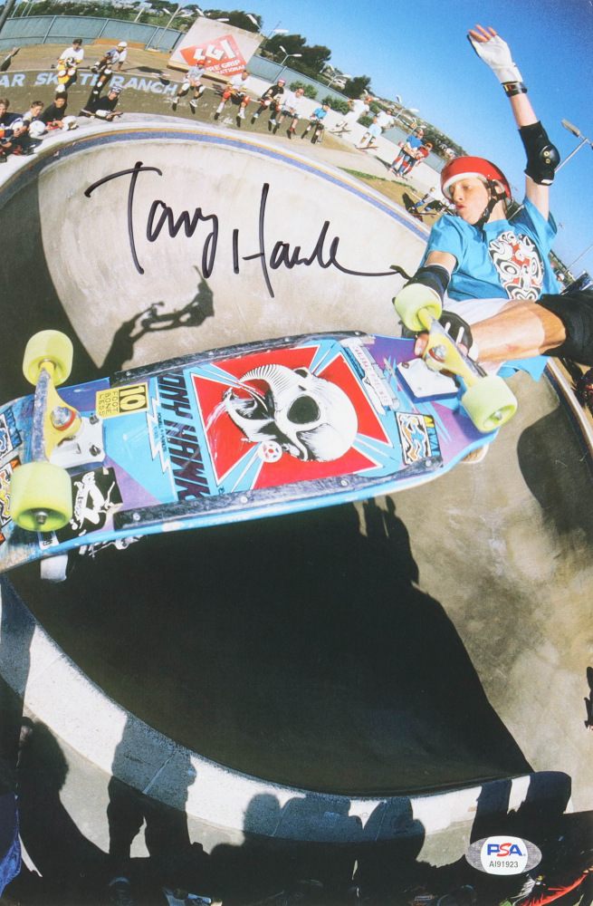 Tony Hawk Signed 8x12 Photo (PSA) | Pristine Auction