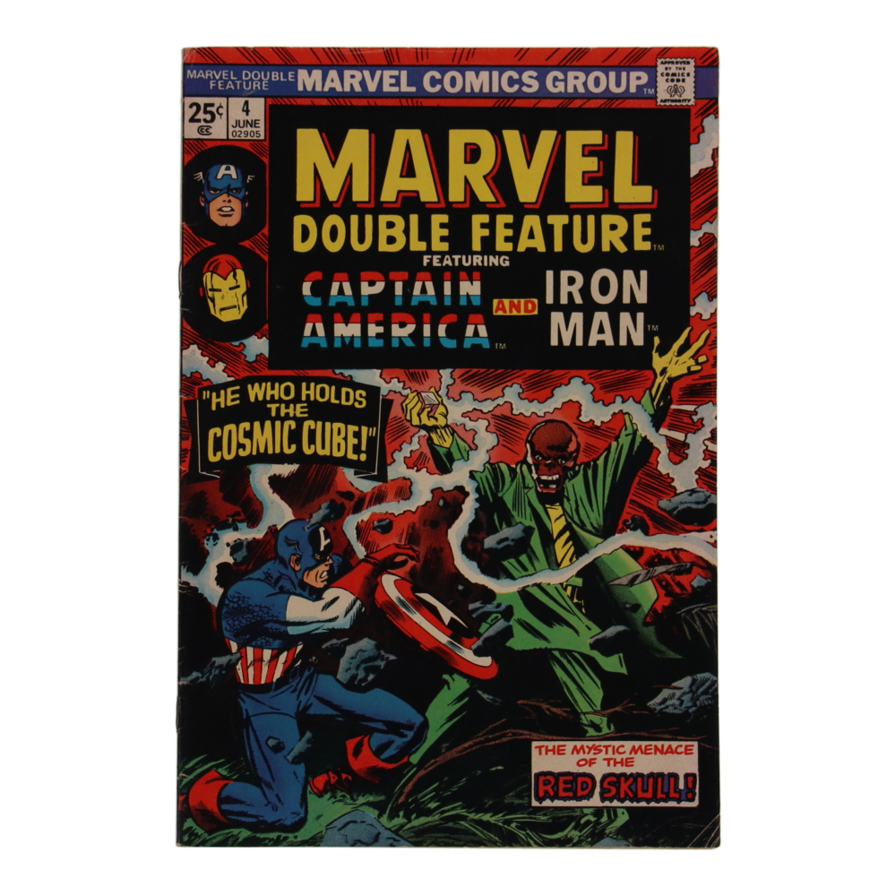 1974 "Marvel Double Feature: Captain America and Iron Man" Issue #4 ...
