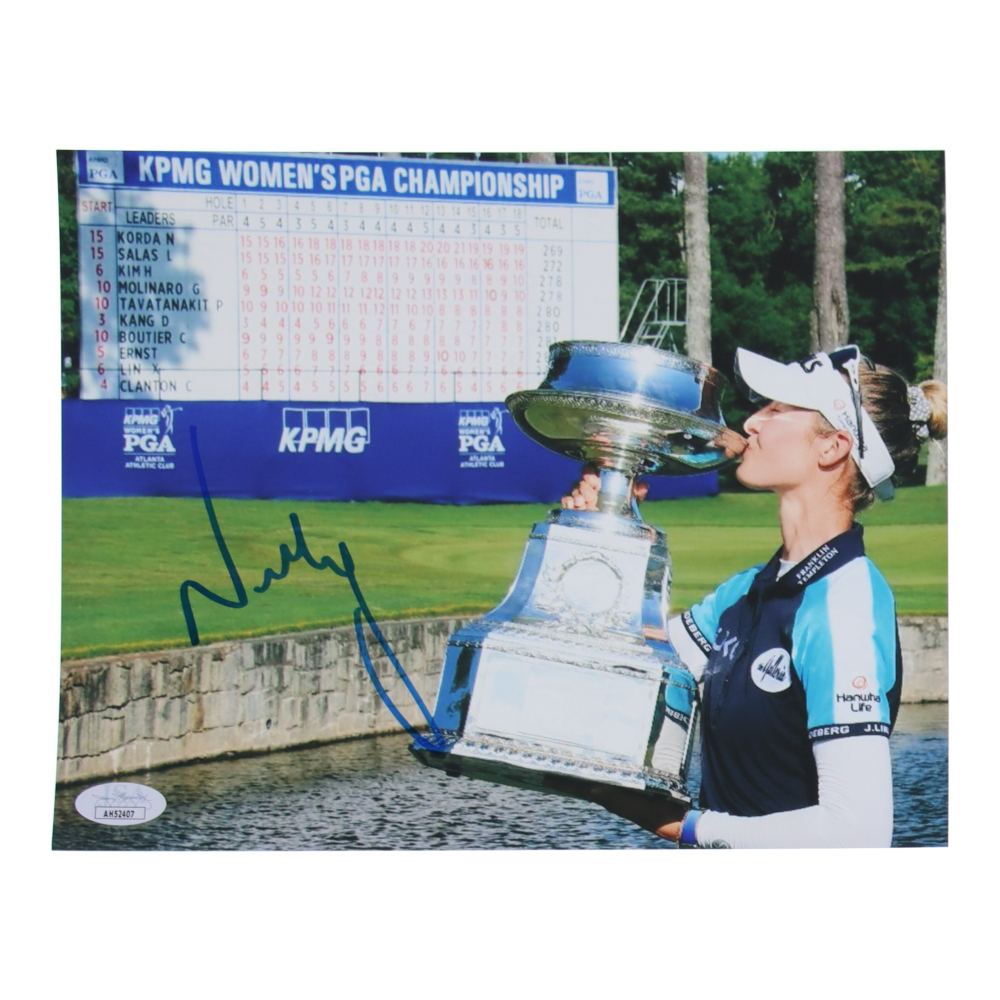 Nelly Korda Signed 8x10 Photo (JSA) | Pristine Auction