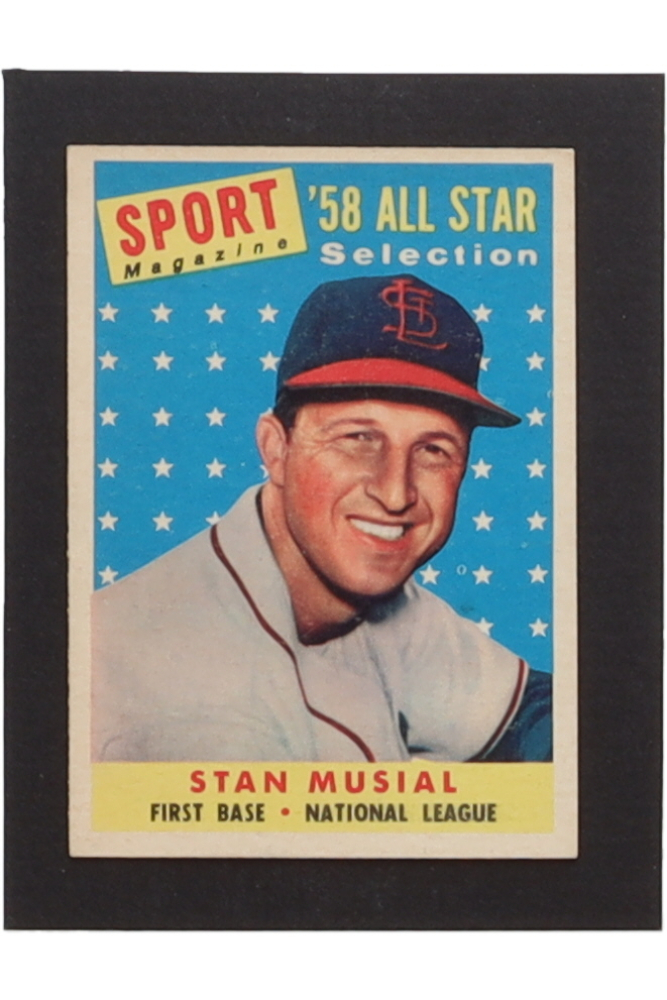 Stan Musial 1958 Topps #476 AS TP | Pristine Auction