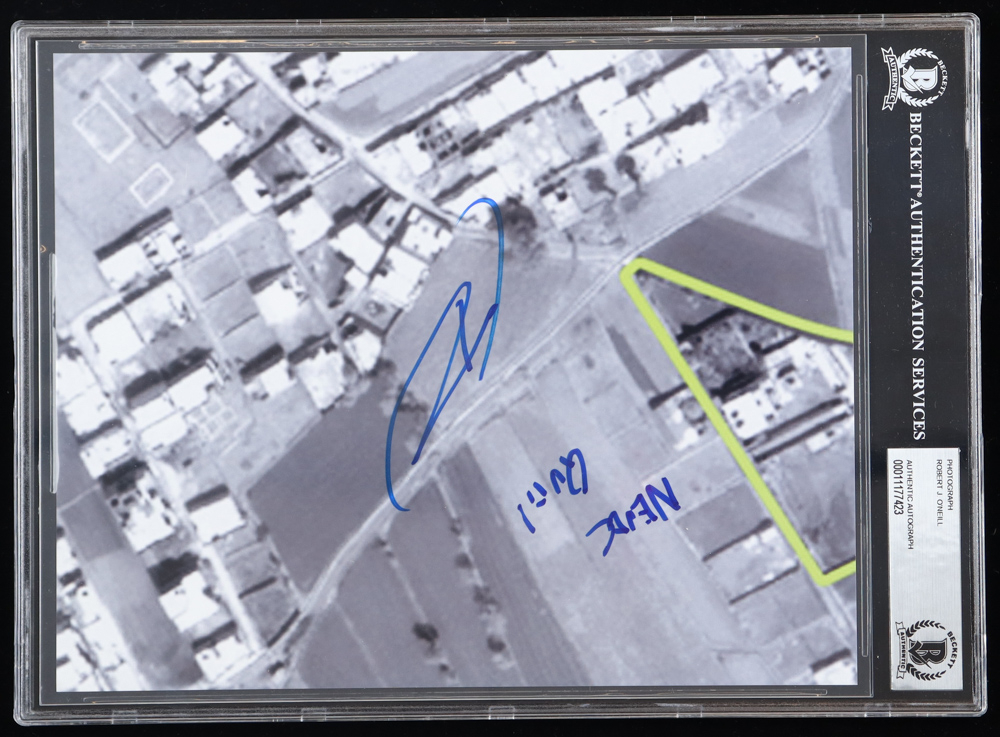 Robert J. O'Neill Signed 8x10 Photo Inscribed "Never Quit" (Beckett) | Pristine Auction